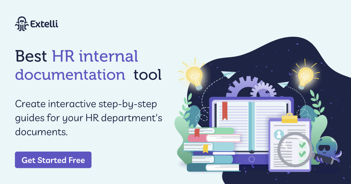 Best internal documentation tool for HR professionals - Extelli